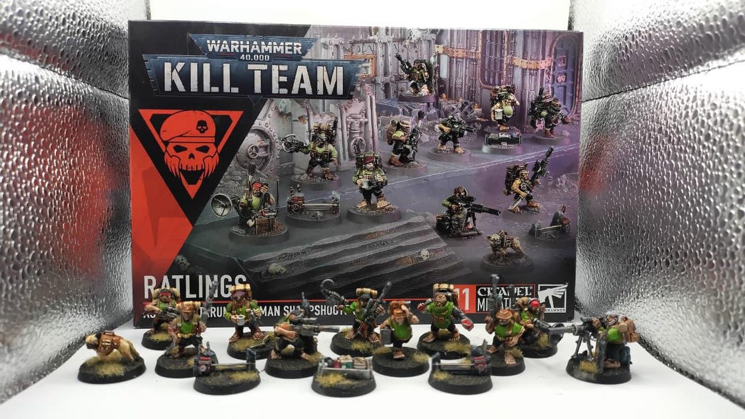 Games Workshop Warhammer 40000 Kill Team Astra Militarum Ratlings Kill ...
