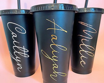 Angel Energy Cold Cup UK Passion 4 Fashion Reusable Tumbler Black ...