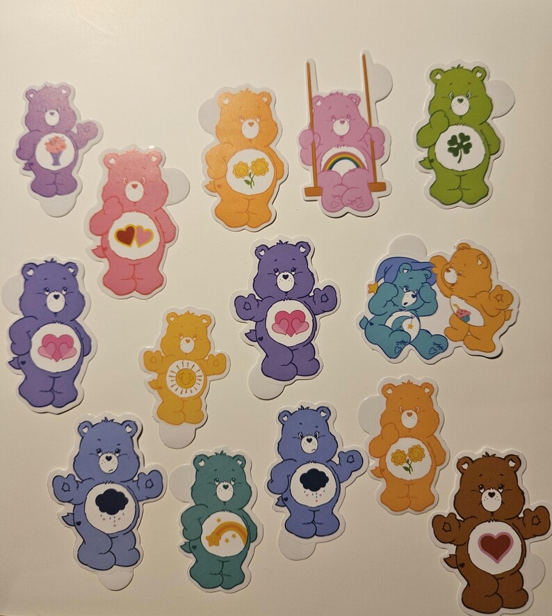 Care Bear Stickers - Etsy