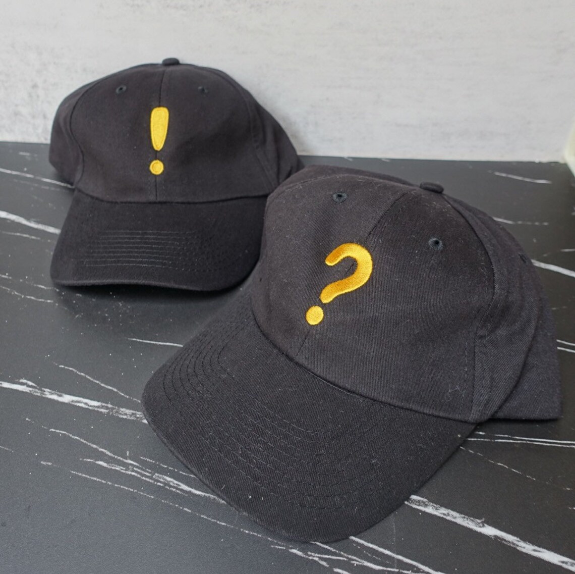 Question Mark Exclamation Point Baseball Cap Dad Hat - Etsy
