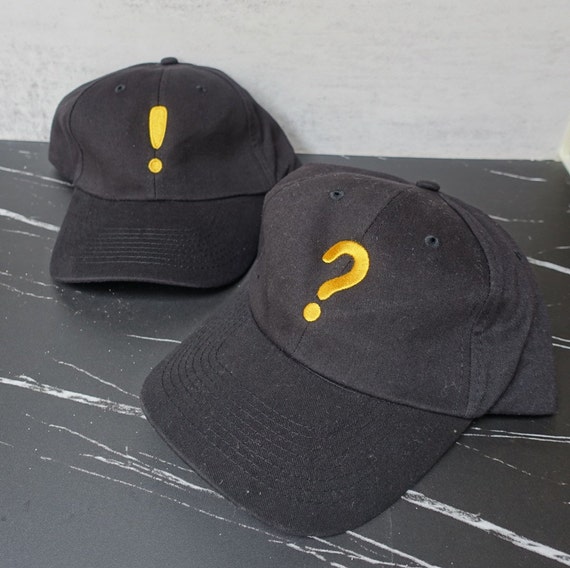 Question Mark Exclamation Point Baseball Cap Dad Hat - Etsy