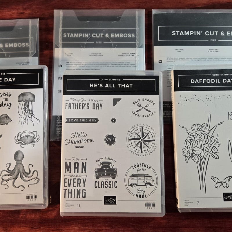 Stampin up Retired Stamps - Etsy