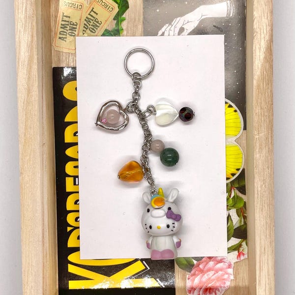 Hello Kittys Keychain - Etsy