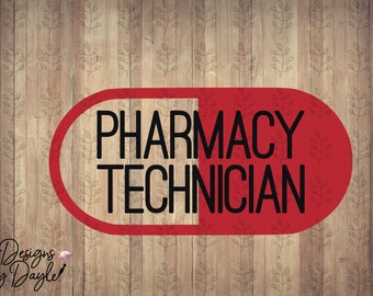 Pharmacy Tech Car Decals - Etsy