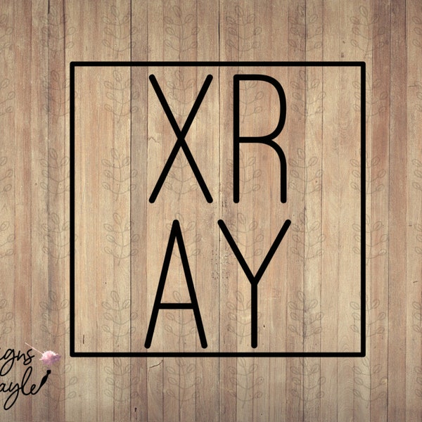 Xray Decal - Etsy