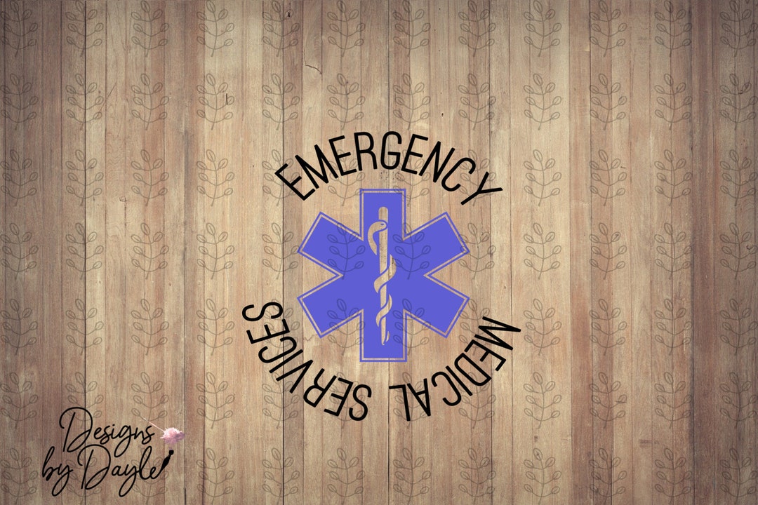 EMS Decal / Paramedic / EMT / Car Decal / Laptop Decal 5x5.2 In - Etsy