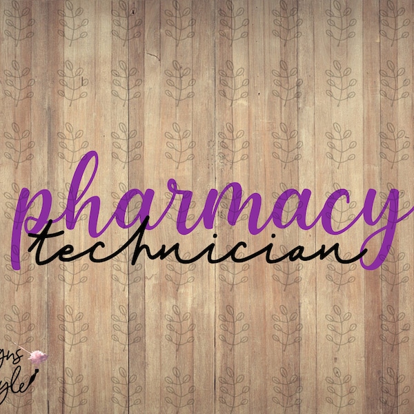 Pharmacy Tech Car Sticker - Etsy