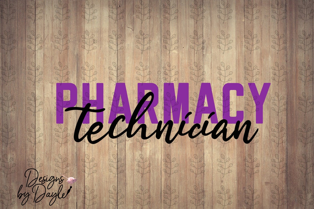 Pharmacy Technician Decal / Pharm Tech / Laptop Sticker / Car - Etsy India