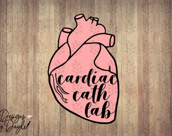Cath Lab Decal - Etsy