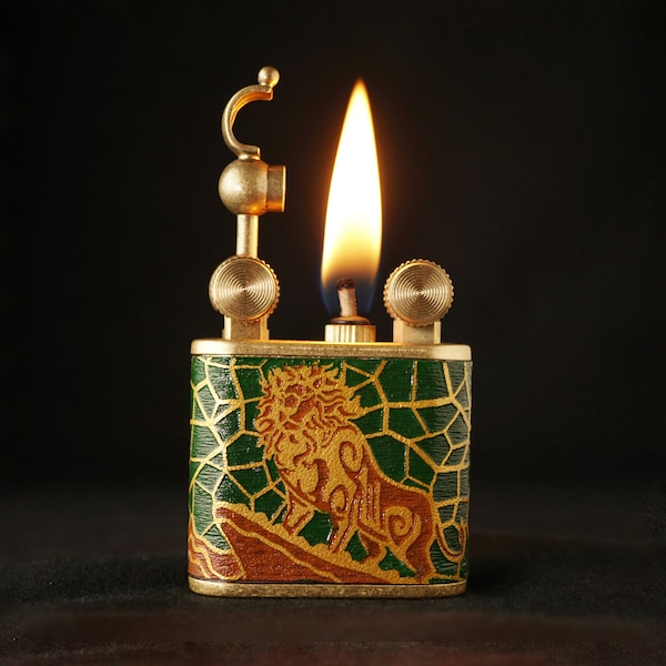 Lion Lighter - Etsy