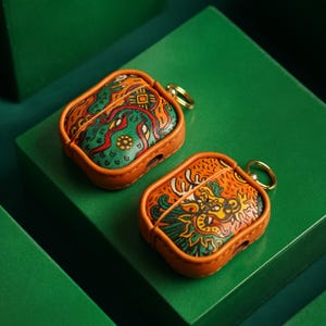 Hand-drawn Pi Xiu Design for Airpods 3 and Pro, Pro 2 - Personalized ...