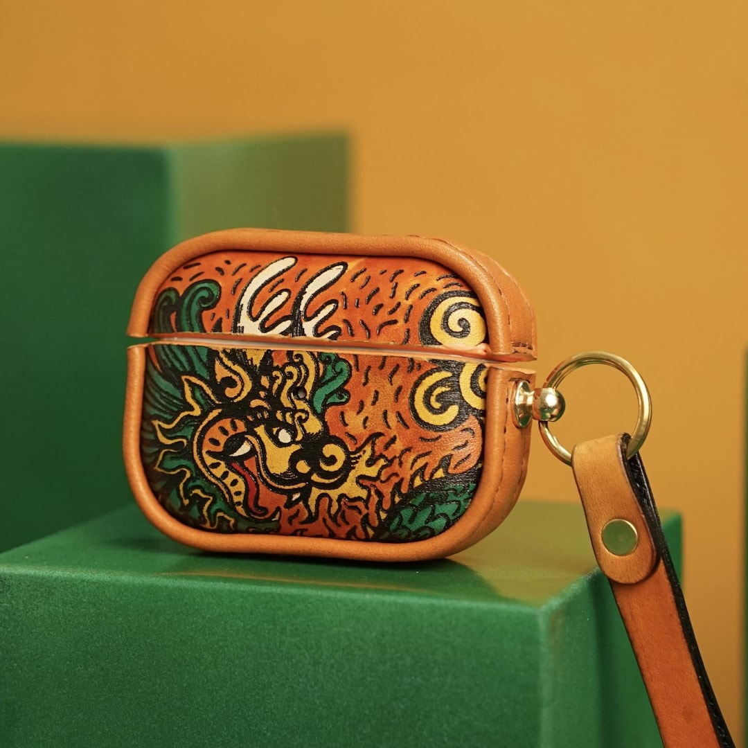 Hand-drawn Pi Xiu Design for Airpods 3 and Pro, Pro 2 - Personalized ...