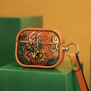 Hand-drawn Pi Xiu Design for Airpods 3 and Pro, Pro 2 - Personalized ...