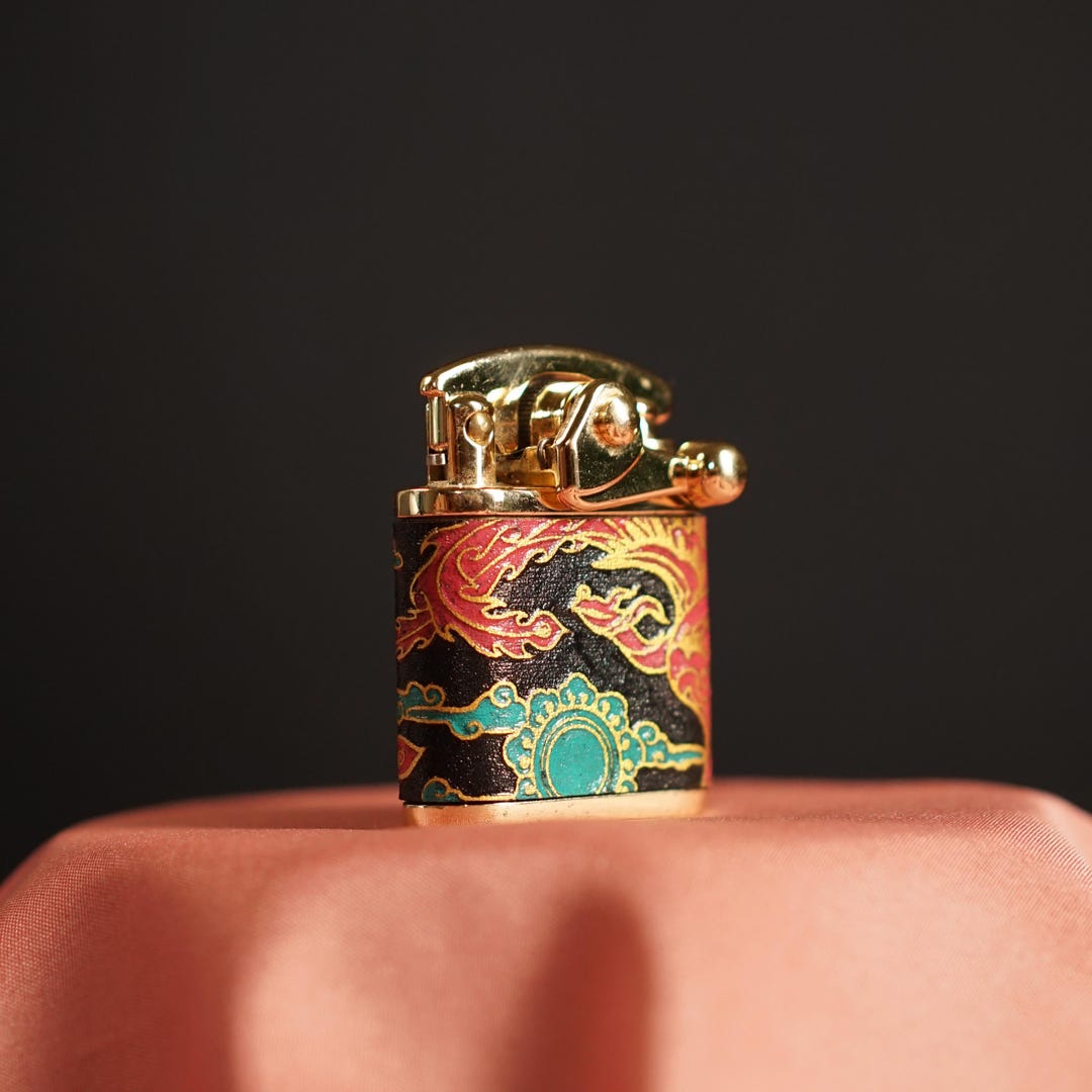 Phoenix Design Refillable Lighter - Handcrafted Zippo Lighter With Name ...