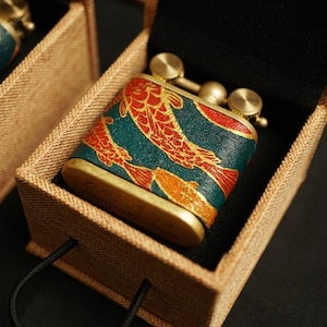 Personalized Handcrafted Refillable Lighter - Artisan Crafted Genuine ...