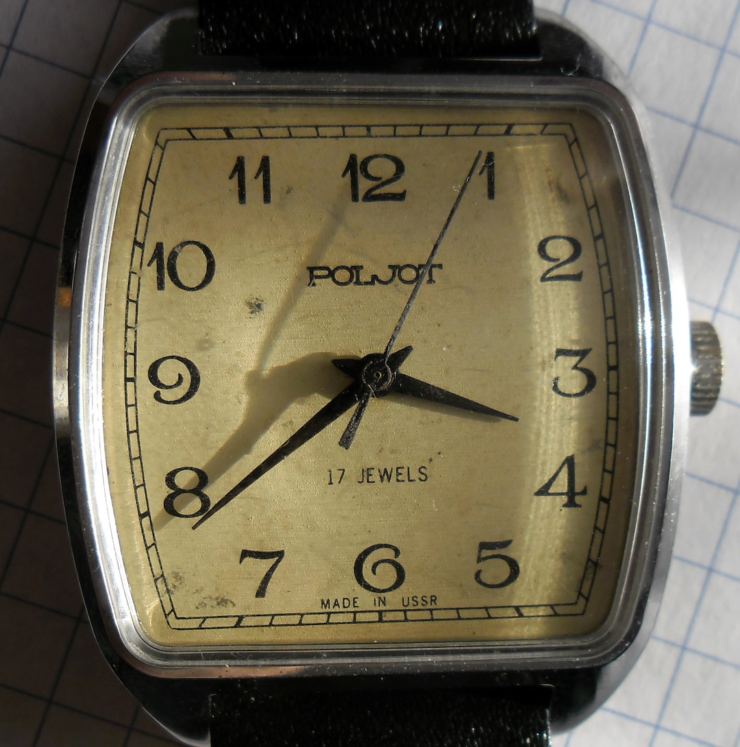 Poljot Made in USSR 17 Jewels 70's - Etsy