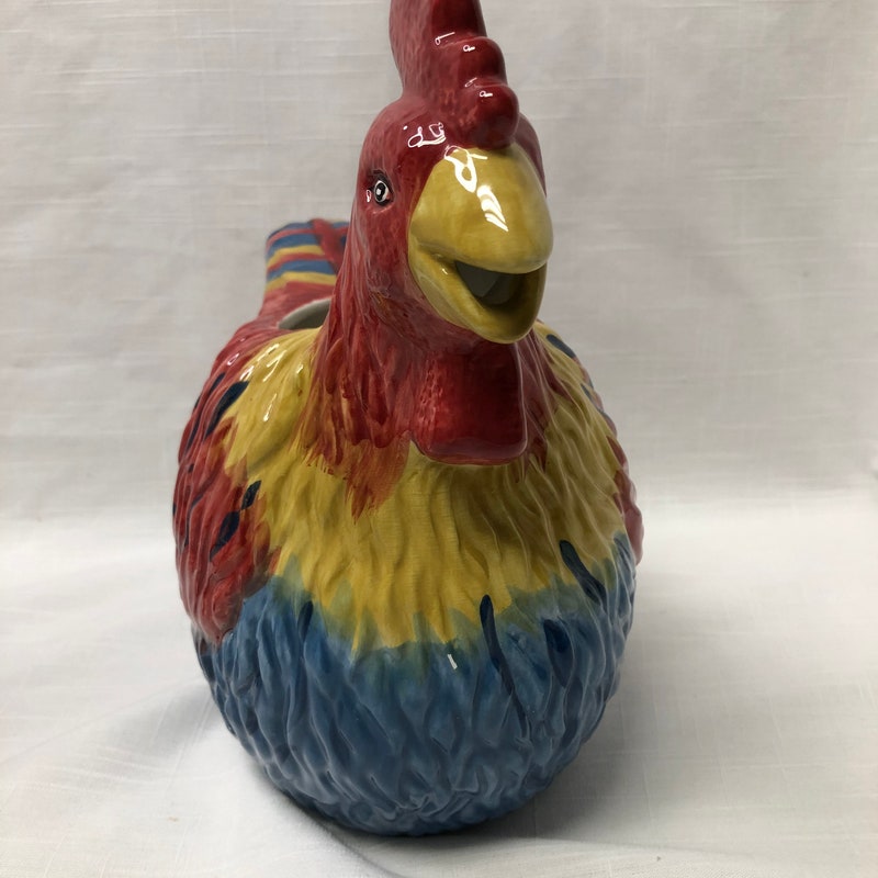 Rooster Pitcher - Etsy