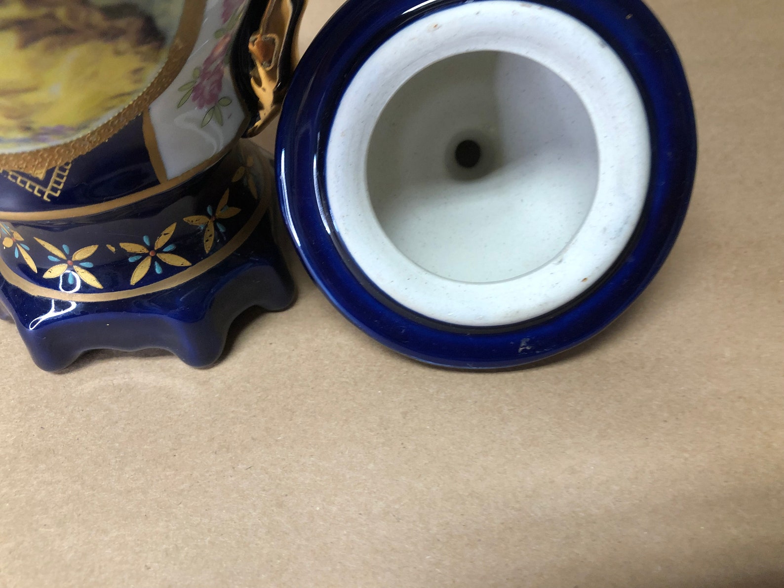 French Limoges/ Blue Venetian Lagoon / Fine Porcelain/ Italian Design ...