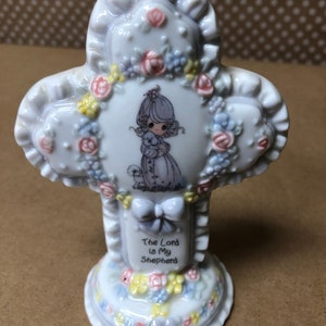 Precious Moments/ the Lord is My Shepard Cross/psalm23:1-3 - Etsy
