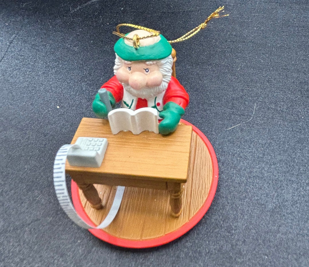 Santakin's Collectables/1991/ Baldy/ Bald Santa Ornament/ Ornament - Etsy