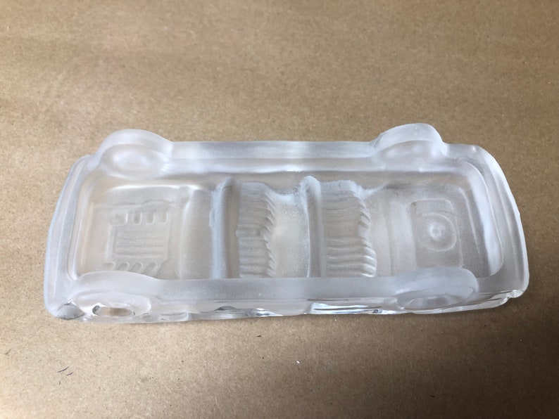 Frosted Crystal Mercedes Car Paperweight/ Mercedes/ | Etsy