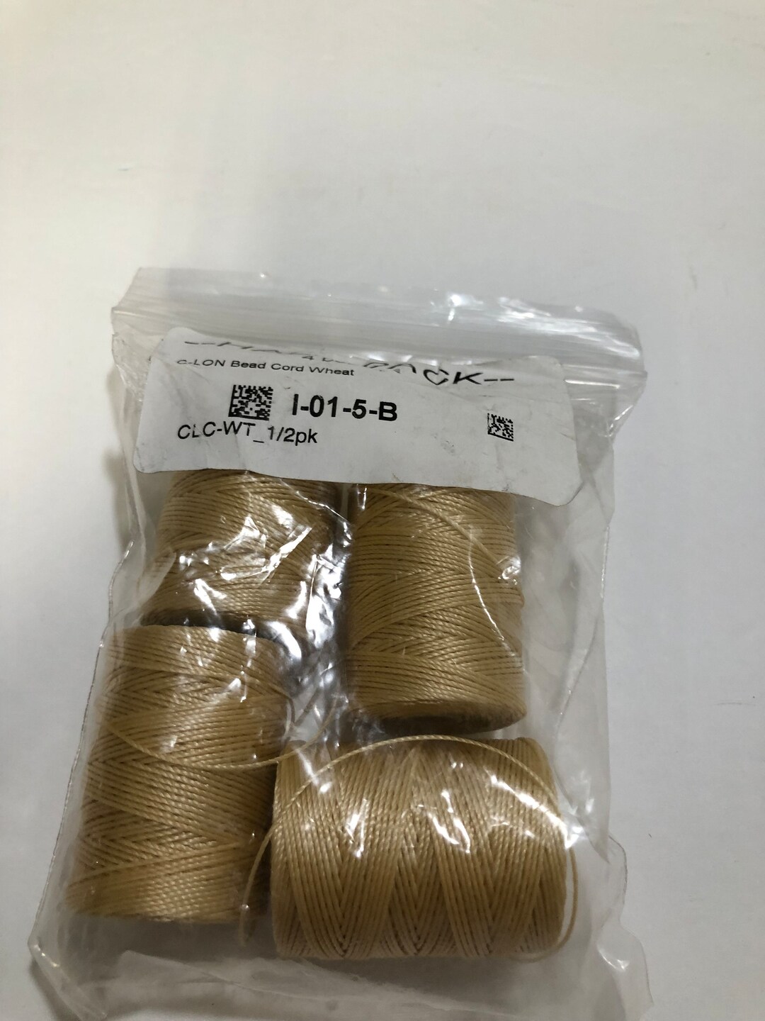 C-lon Bead Cord Wheat/ 4 Bobbins/wheat Color Beading Cord - Etsy