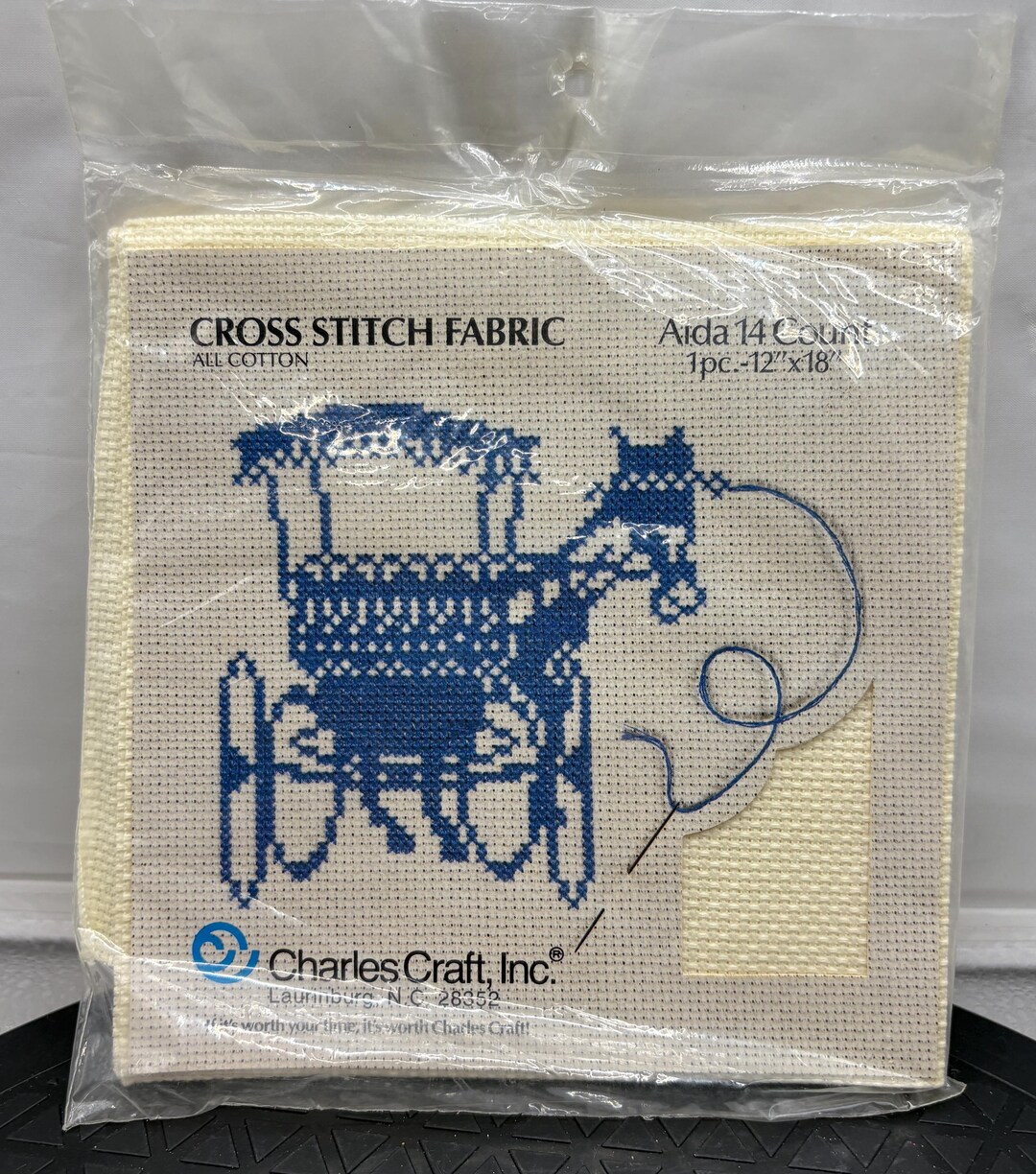 Charles Craft, Inc./aida 14 Count Cream Color/ Cream Color Aida Cloth ...