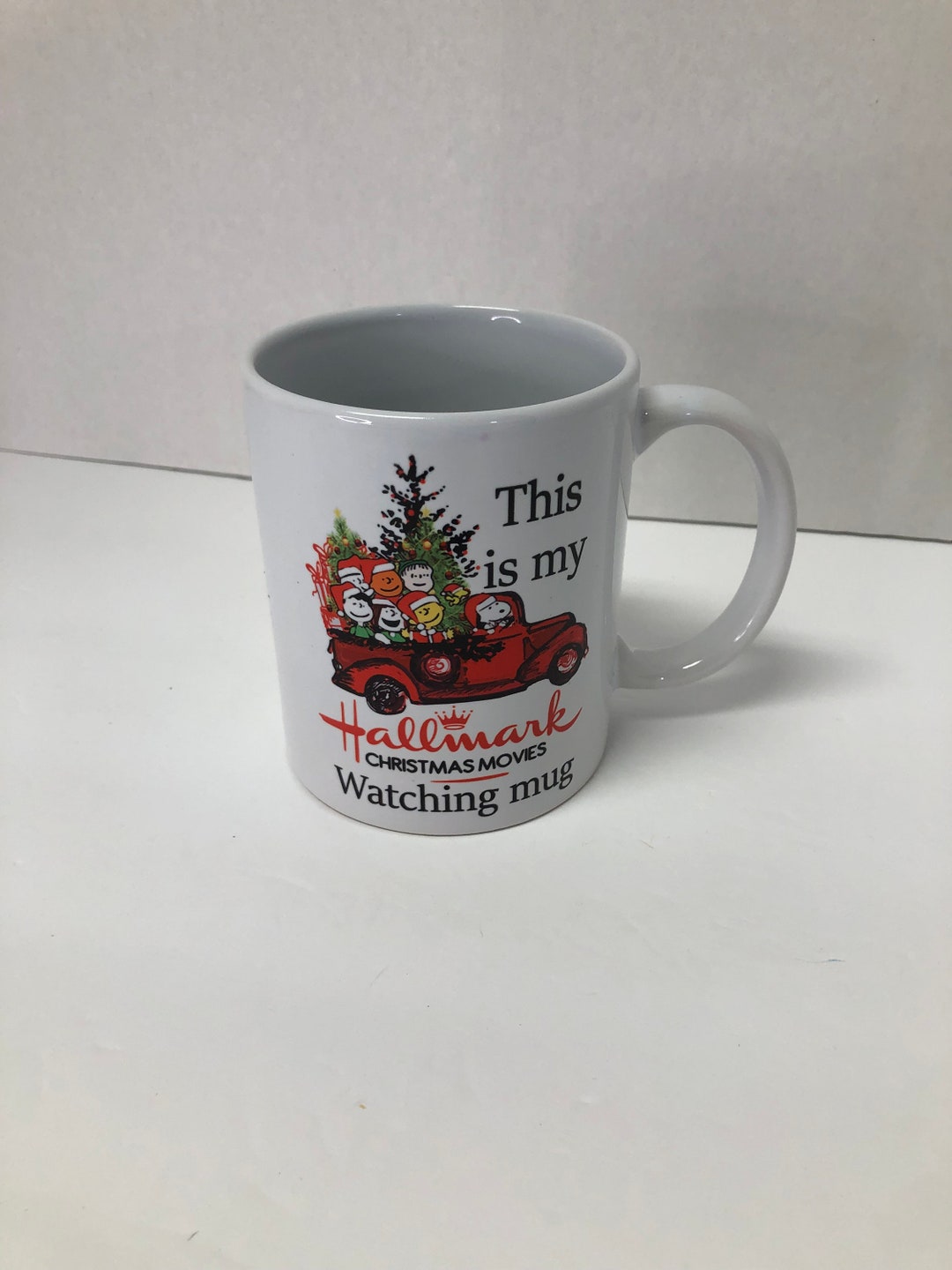 Christmas Coffee Mug/ This is My Hallmark Christmas Movies Watching Mug ...