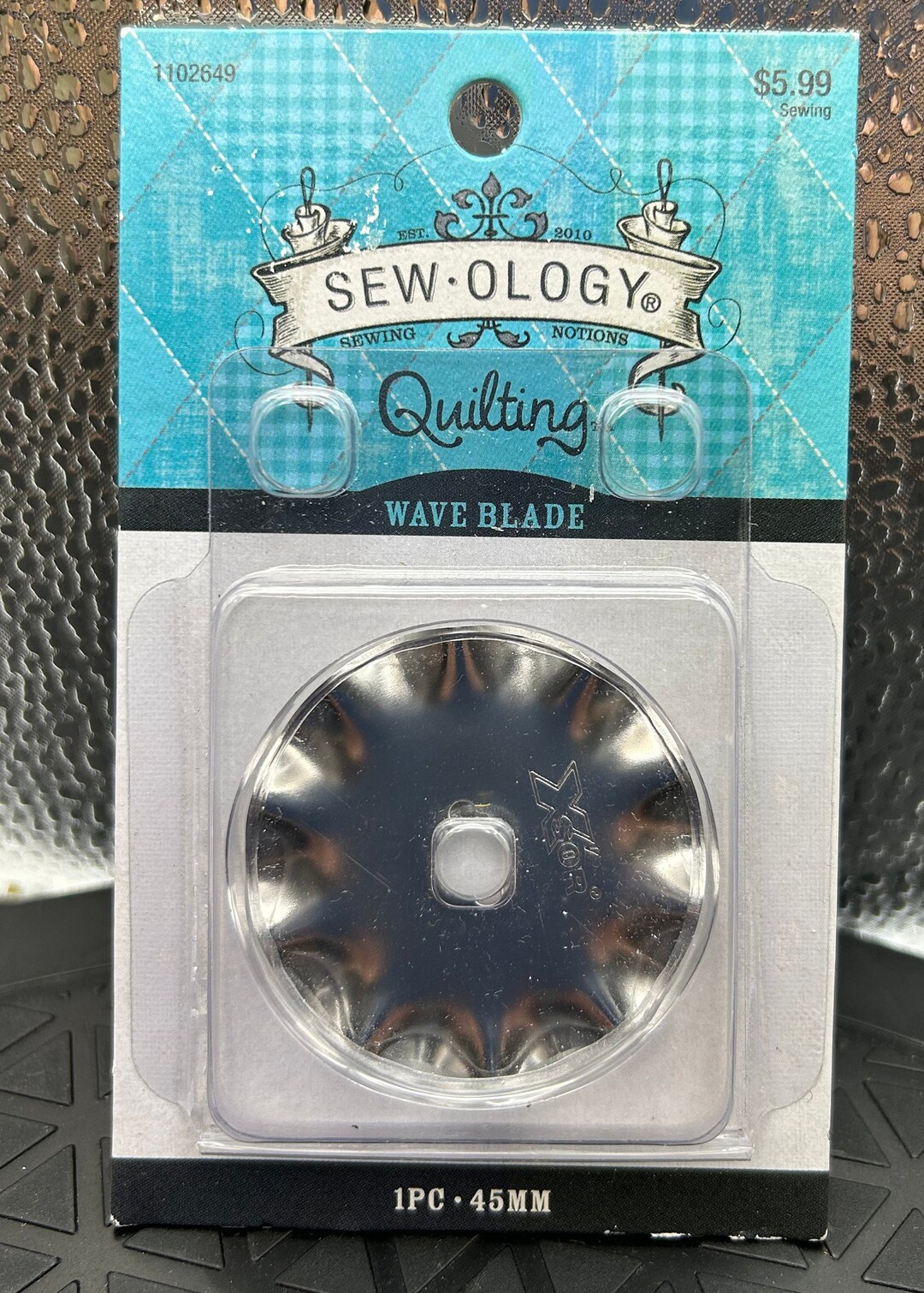 Sewology Quilting/ 45MM Wave Blade/ Wave Rotary Cutter Blade - Etsy