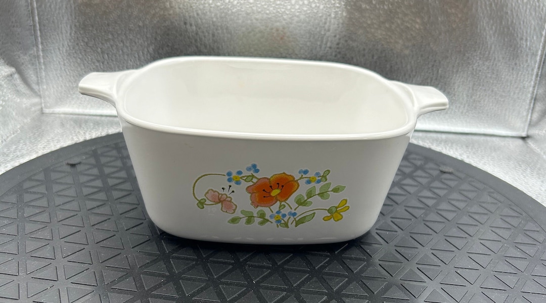 Corning Ware/p-43-b/ Wildflower/ Casserole Dish - Etsy