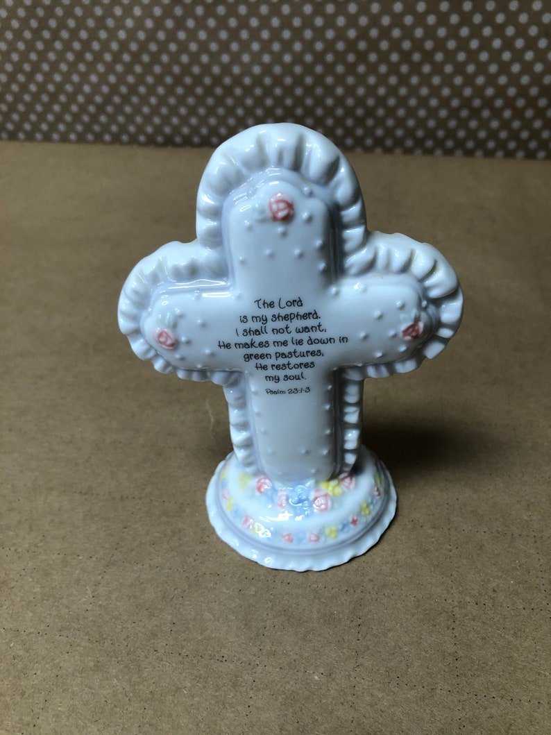 Precious Moments/ the Lord is My Shepard Cross/psalm23:1-3 | Etsy