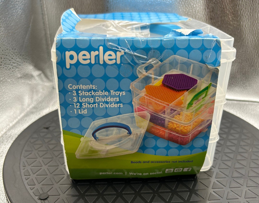 Perler/ Stackable Storage Trays/bead and Accessories Storage - Etsy
