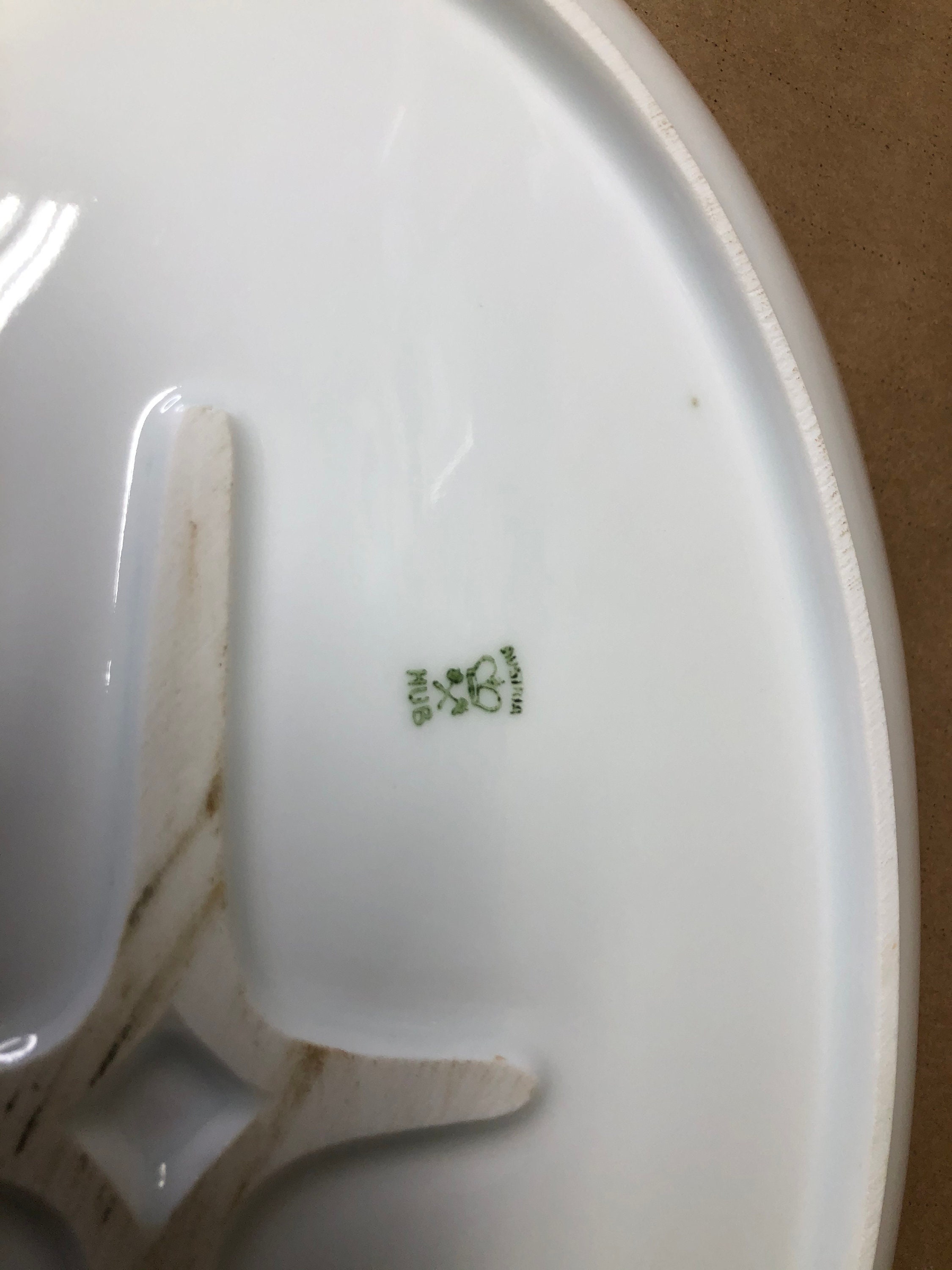 Austria Hub China /pink floral pattern / Large Platter | Etsy