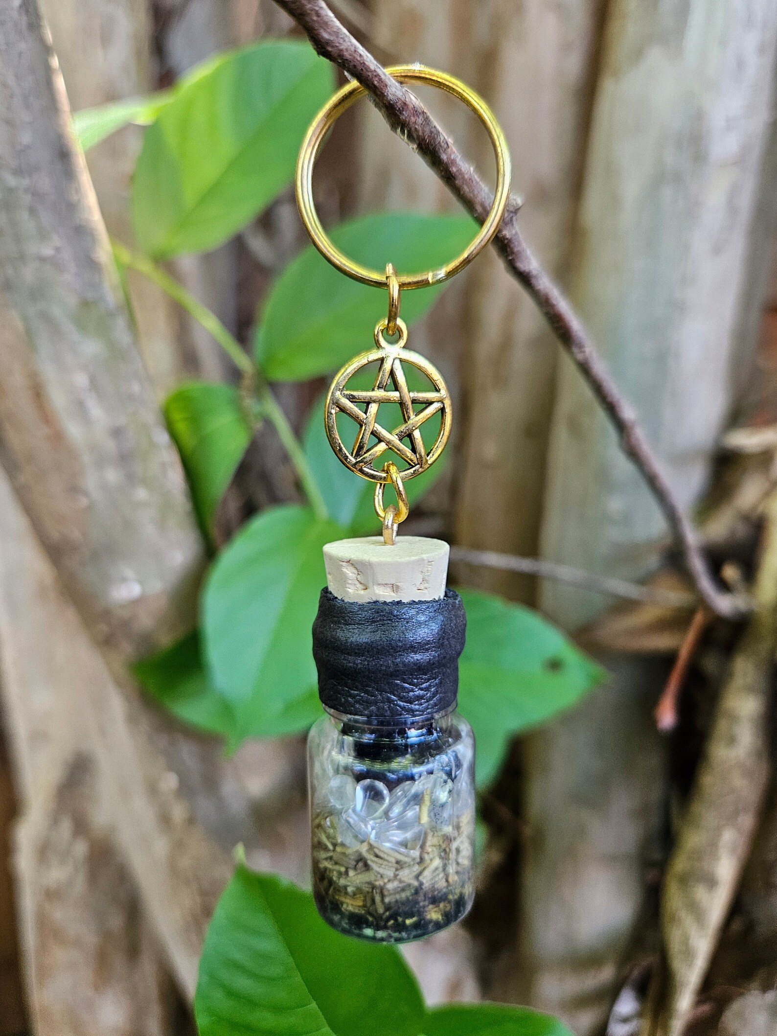 Spell Jar Keychain, Keychain Spell Jar, Spell Bottles, Protection, Love ...