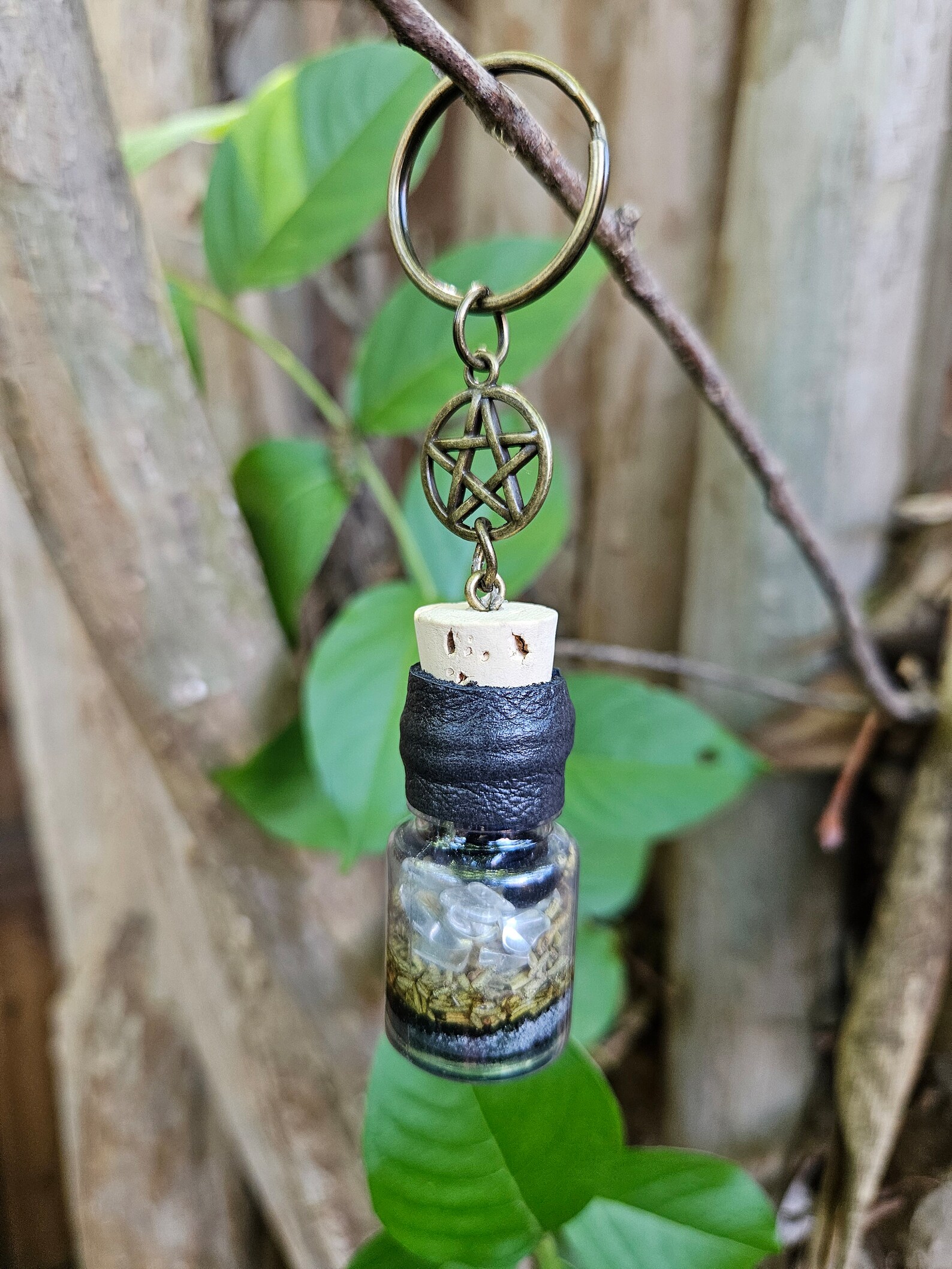 Spell Jar Keychain, Keychain Spell Jar, Spell Bottles, Protection, Love ...