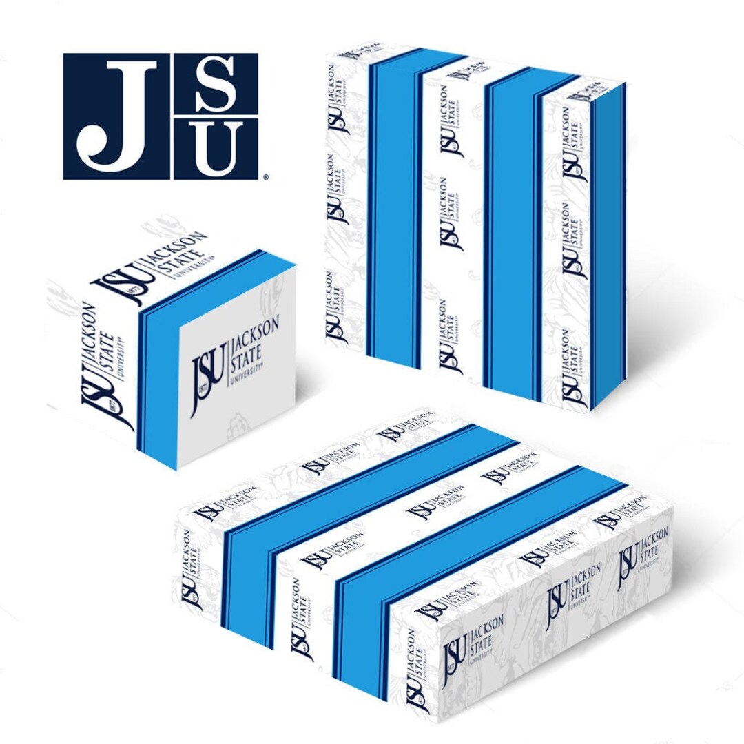 Jackson State Gift Wrapping Paper - Etsy