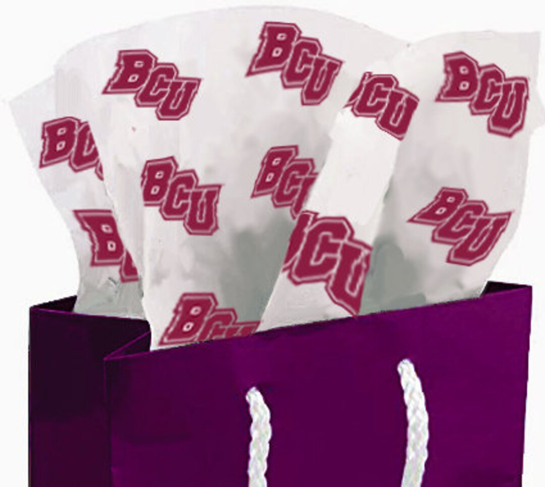 BCU Tissue Paper bethune-cookman University - Etsy