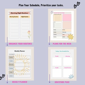 Life Planner & Goal Setting Printable PDF, Ultimate Life Binder ...