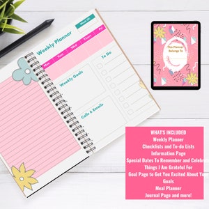 Life Planner & Goal Setting Printable PDF, Ultimate Life Binder ...