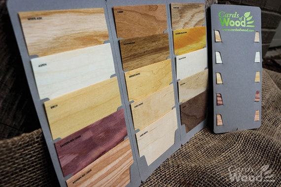Sample Pack Wood Species Swatch Collection | Etsy