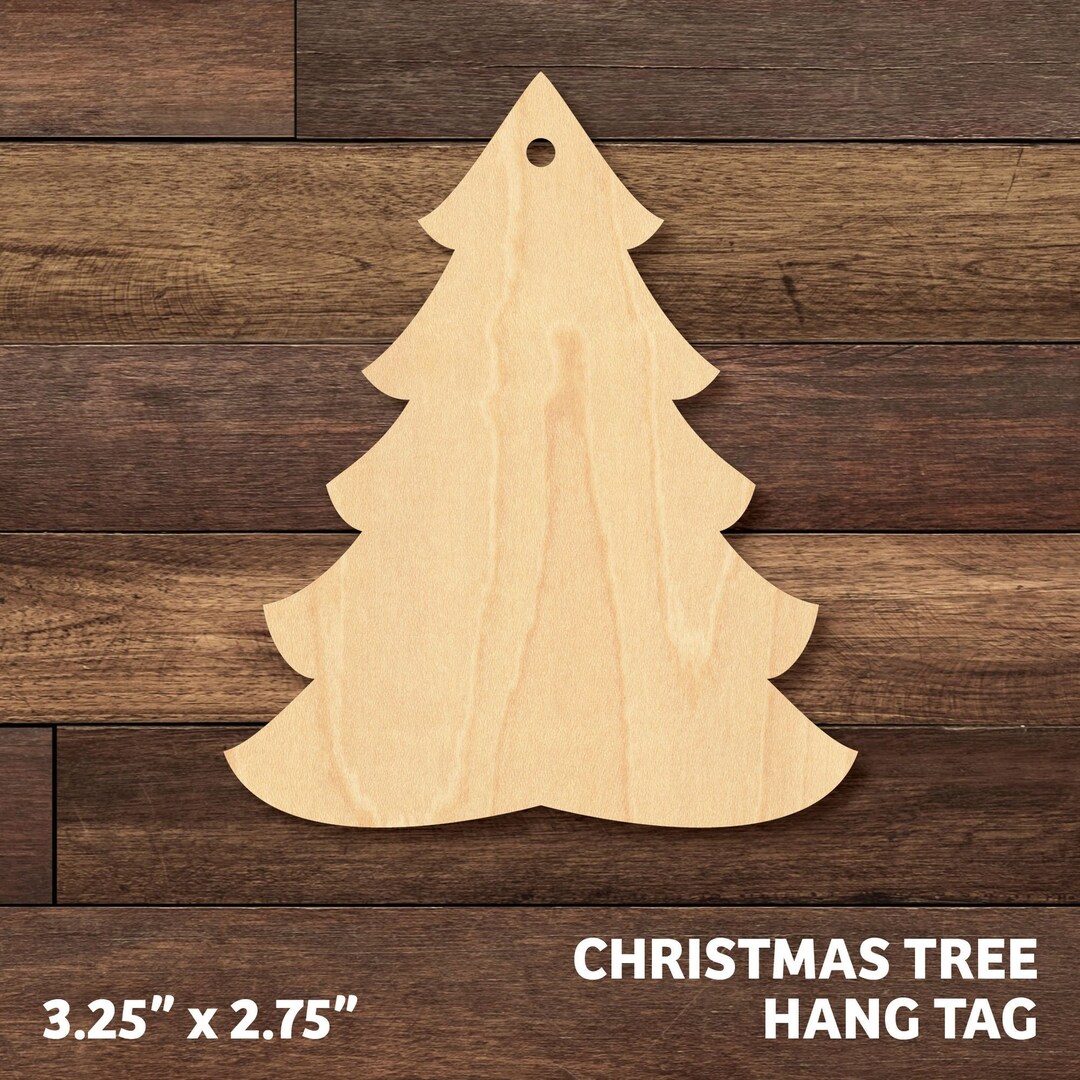 Christmas Tree Hang Tag, Sets of 25 - Etsy