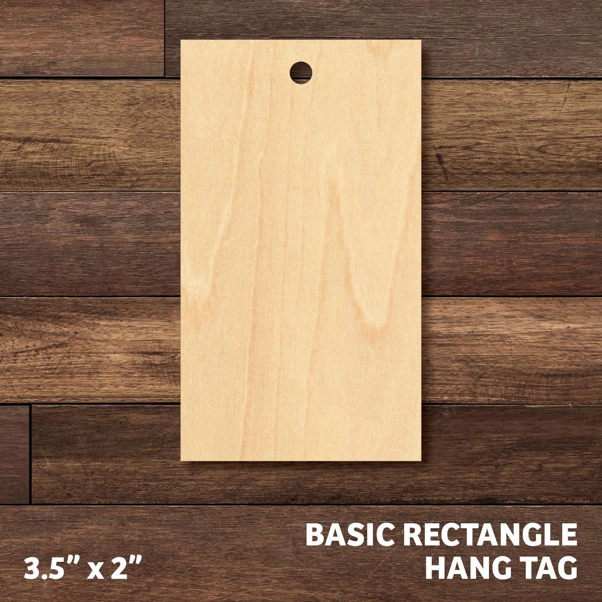 Basic Rectangle Hang Tag, Sets of 25 - Etsy