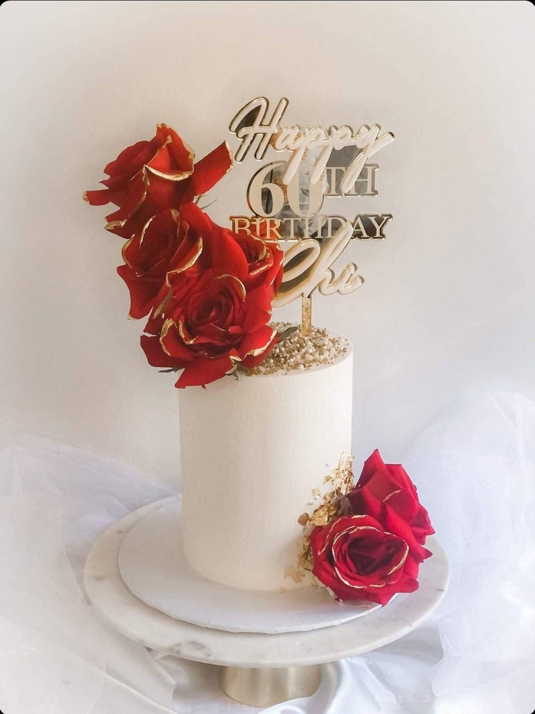 Acrylic Cake Topper| Birthday Cake Topper| Layered Cake Topper| Custom ...