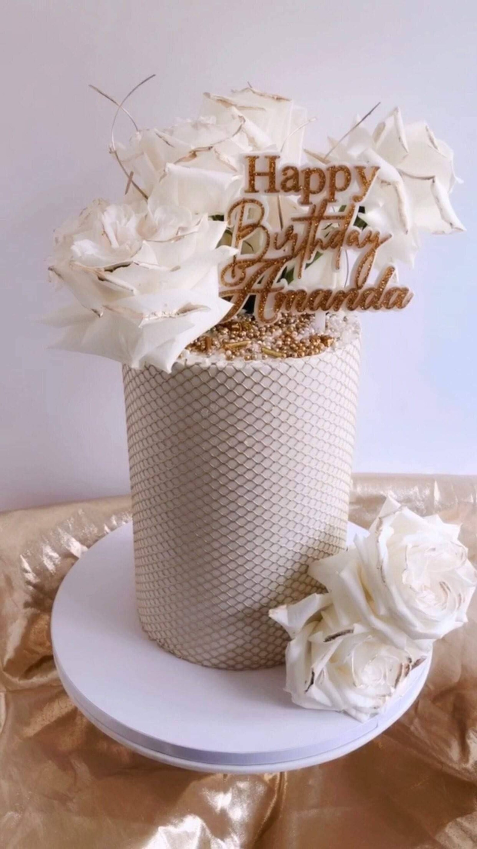 Acrylic Cake Topper| Birthday Cake Topper| Layered Cake Topper| Custom ...