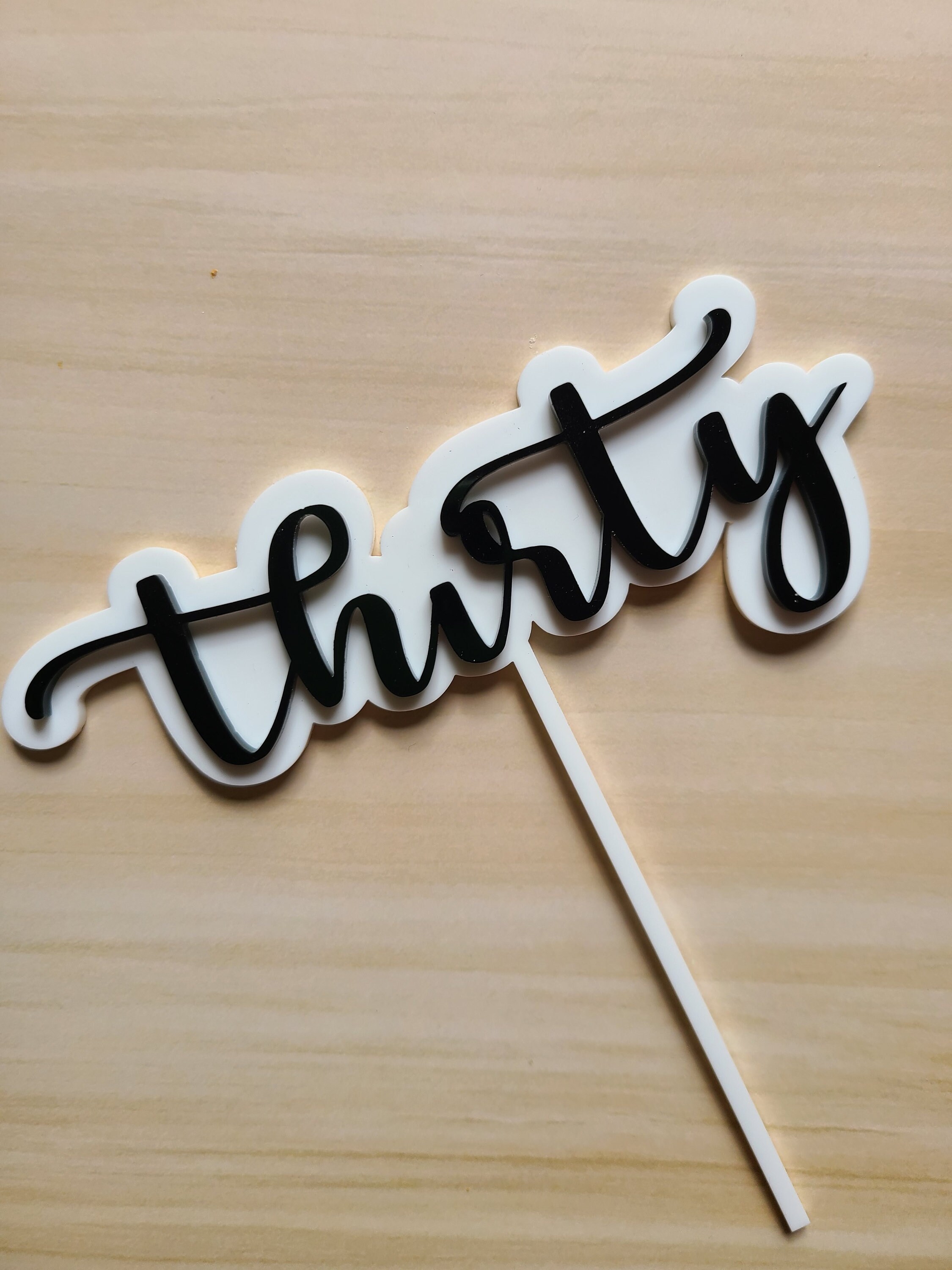 Number Cake Topper Layered Cake Topper personalized Cake - Etsy