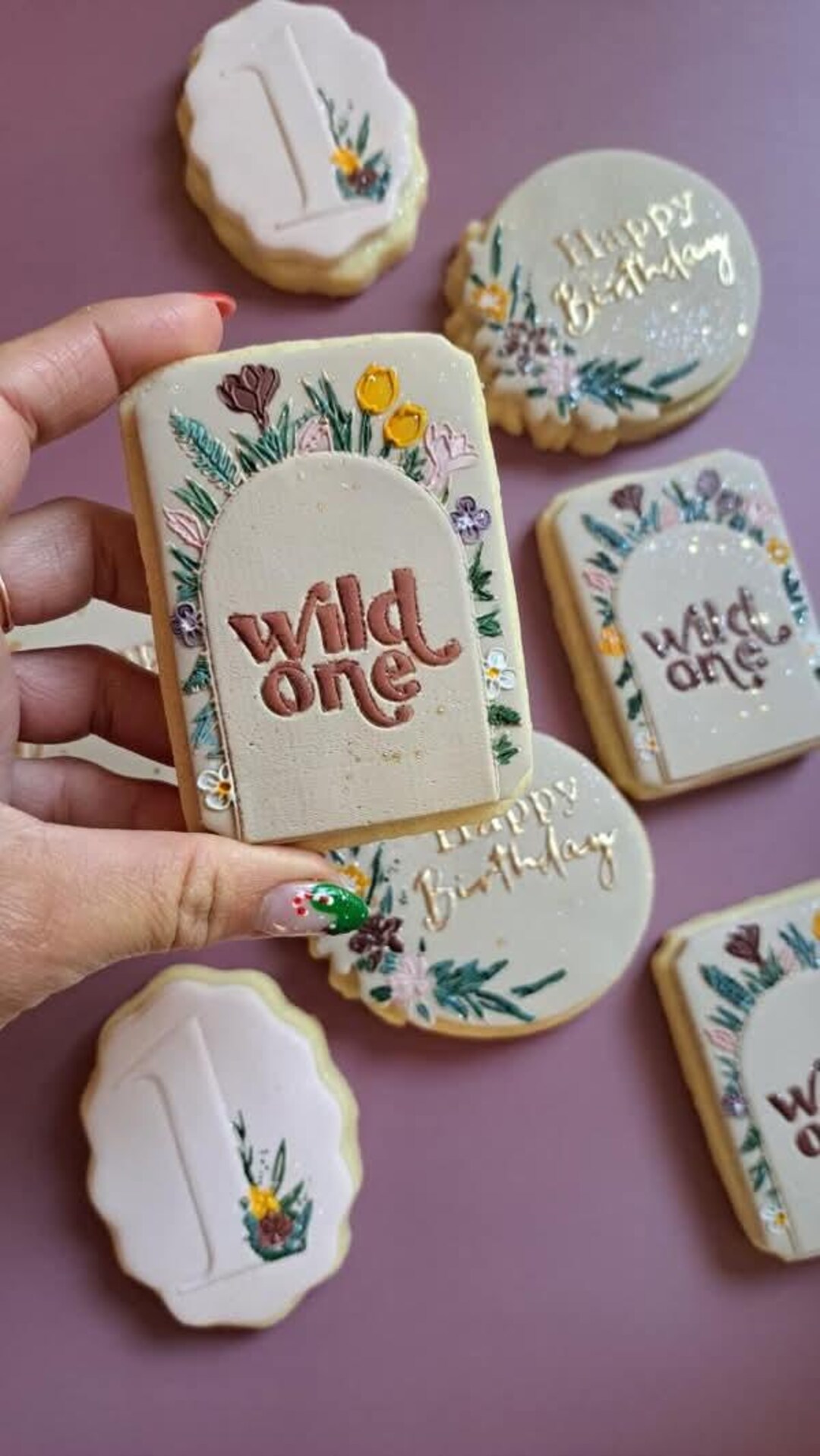 Wild One Embosser| Birthday Cookie Stamp| Cookie Embosser| Baby ...