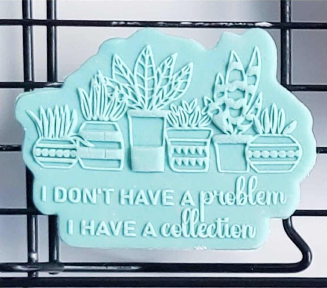 Plant Collection Embosser Stamp | Cookies | Cupcakes | Cookie Embosser ...