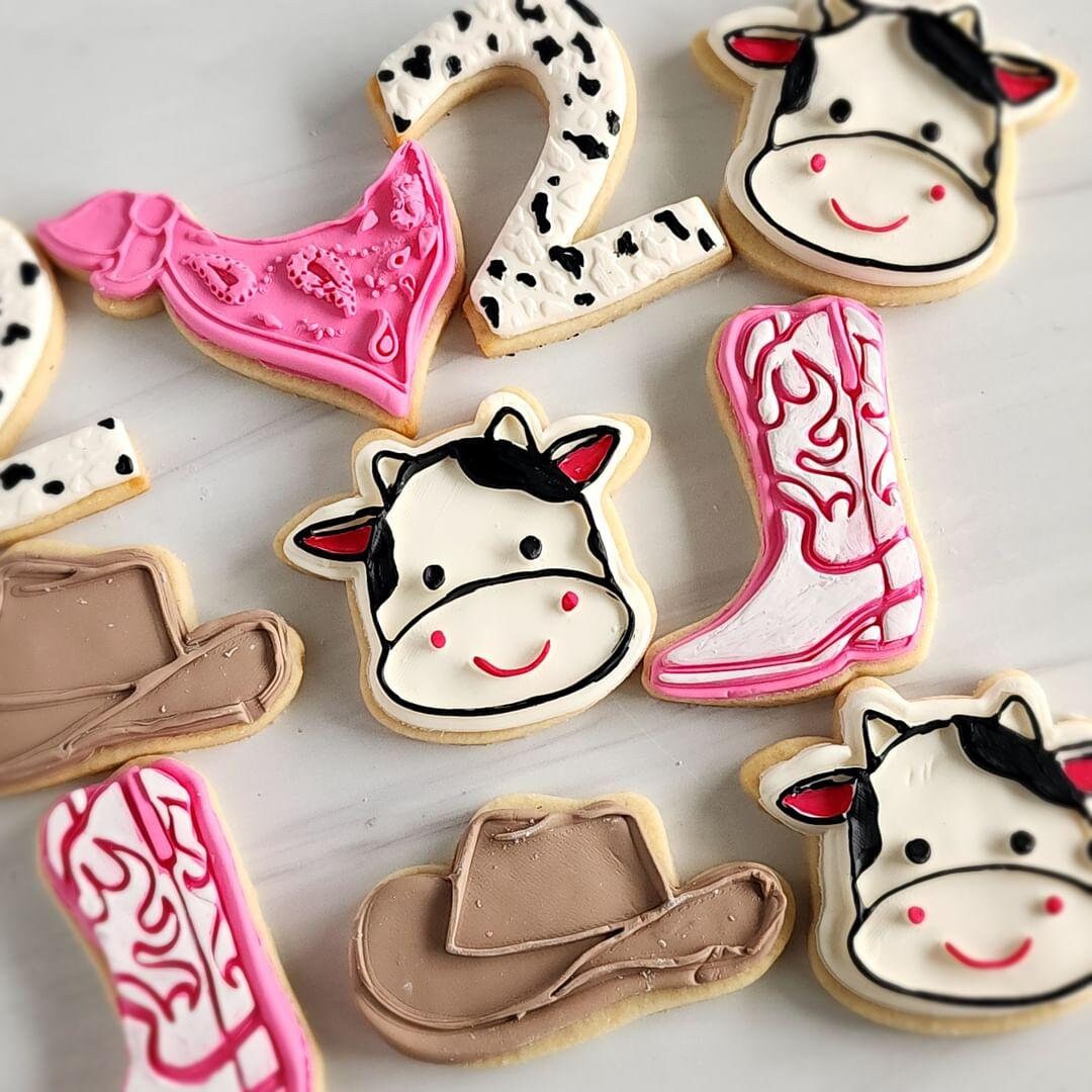Rodeo Theme Embosser and Cutter | Bandana Cookie Cutter | Cowboy Boots ...