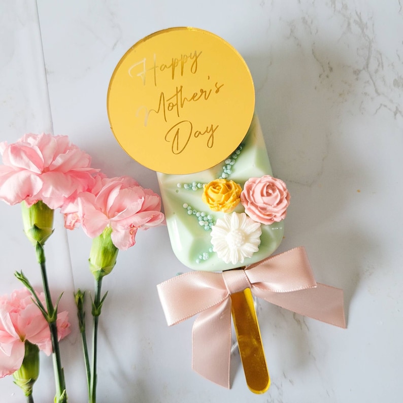 Mother's Day Cupcake Gems| Acrylic Charms | Cupcake Topper| Acrylic ...