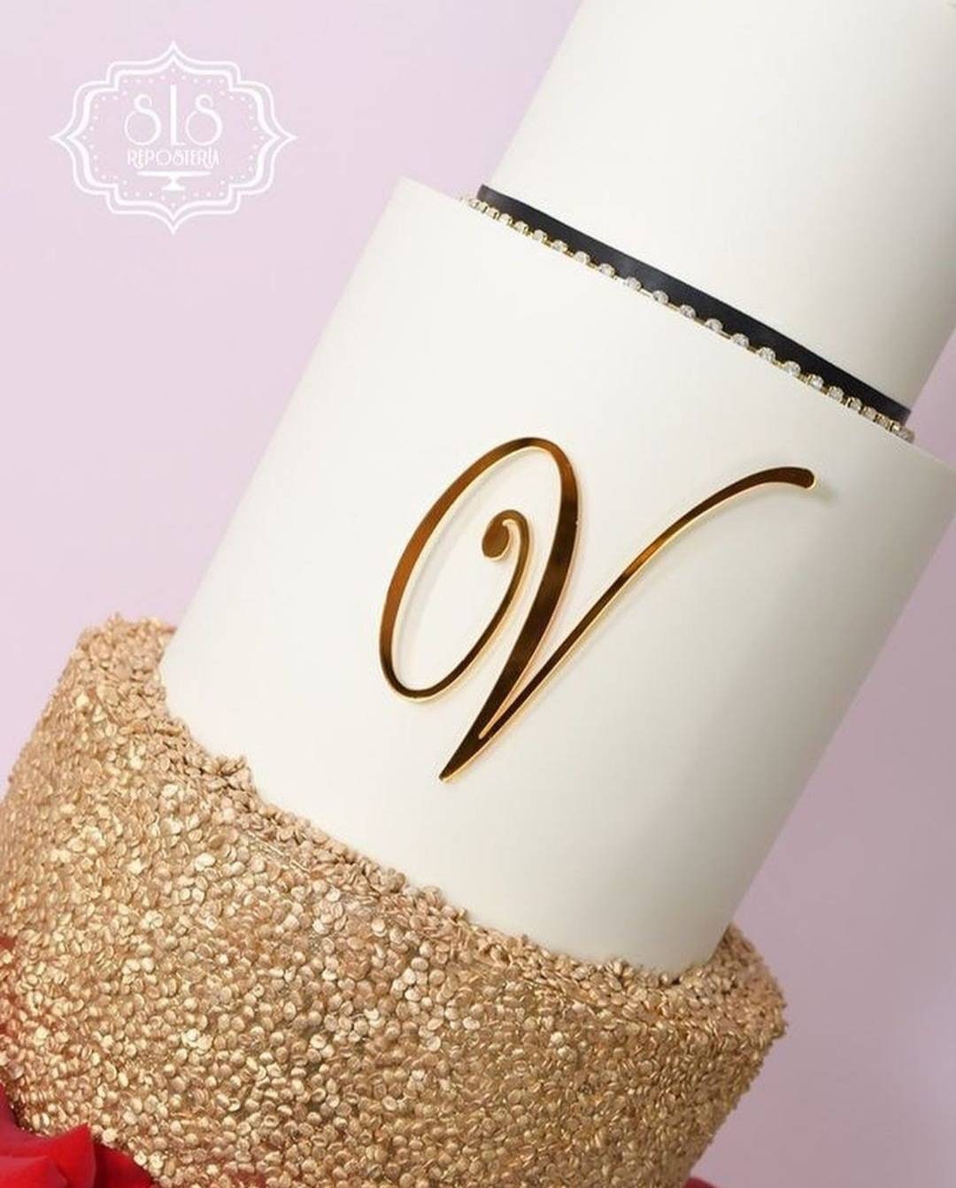 Monogram Plaque | Letter Cake Charm | Custom Cake Charms | Acrylic ...